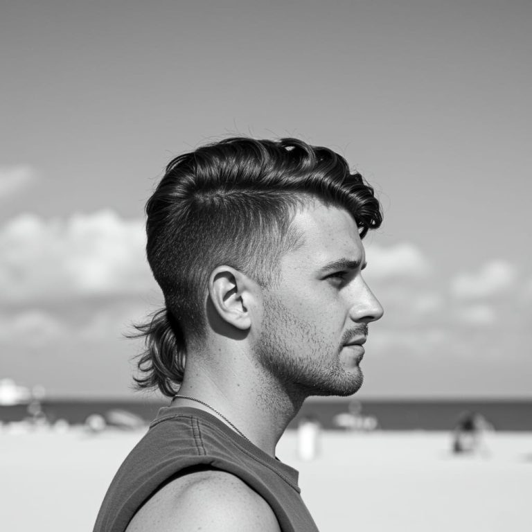 15 New Trendy Low Taper Fade Mullet Haircuts For Men