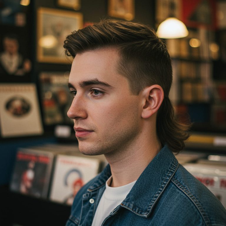 15 New Trendy Low Taper Fade Mullet Haircuts For Men